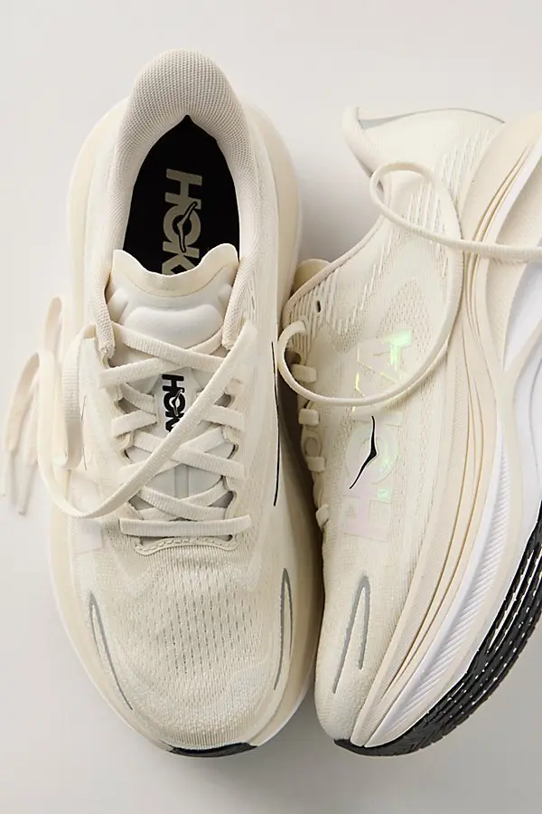 HOKA® Skyward X 2 Sneakers - Alabaster/black