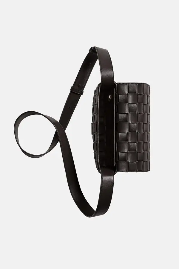Bottega Veneta Orto Messenger Bag - Marrone