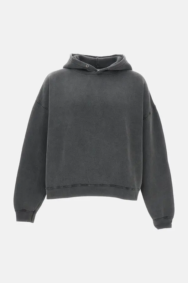 SUNFLOWER Organic Cotton Oversized Hoodie - Grigio