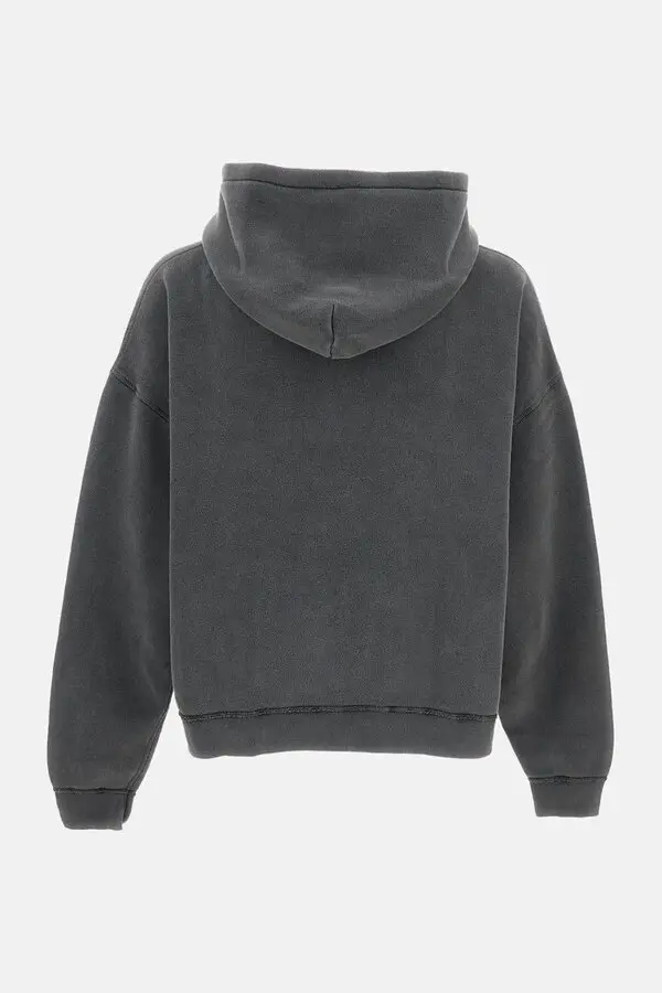 SUNFLOWER Organic Cotton Oversized Hoodie - Grigio