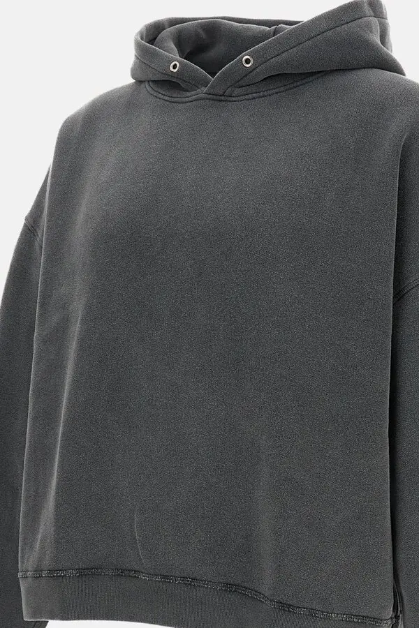 SUNFLOWER Organic Cotton Oversized Hoodie - Grigio