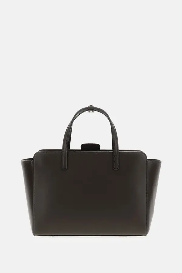 HIDESINS Leather Shoulder Bag - Marrone