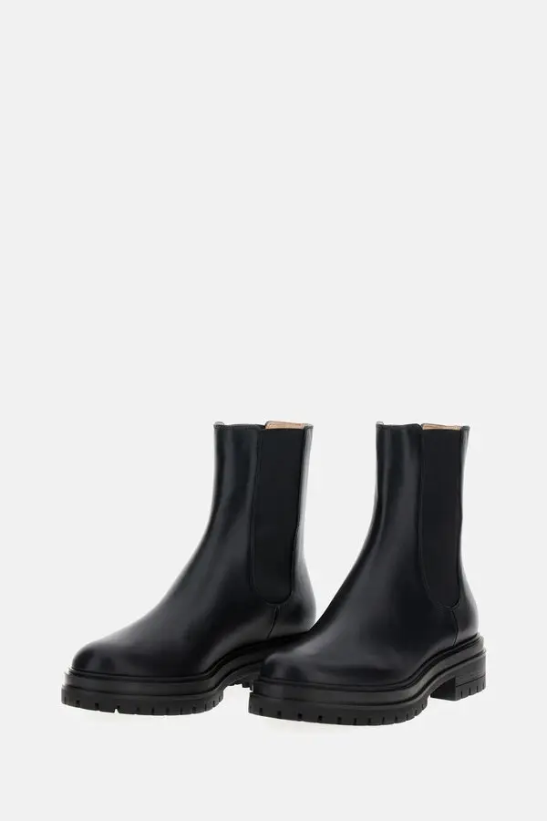 GIANVITO ROSSI Chester Chelsea Boots - Nero