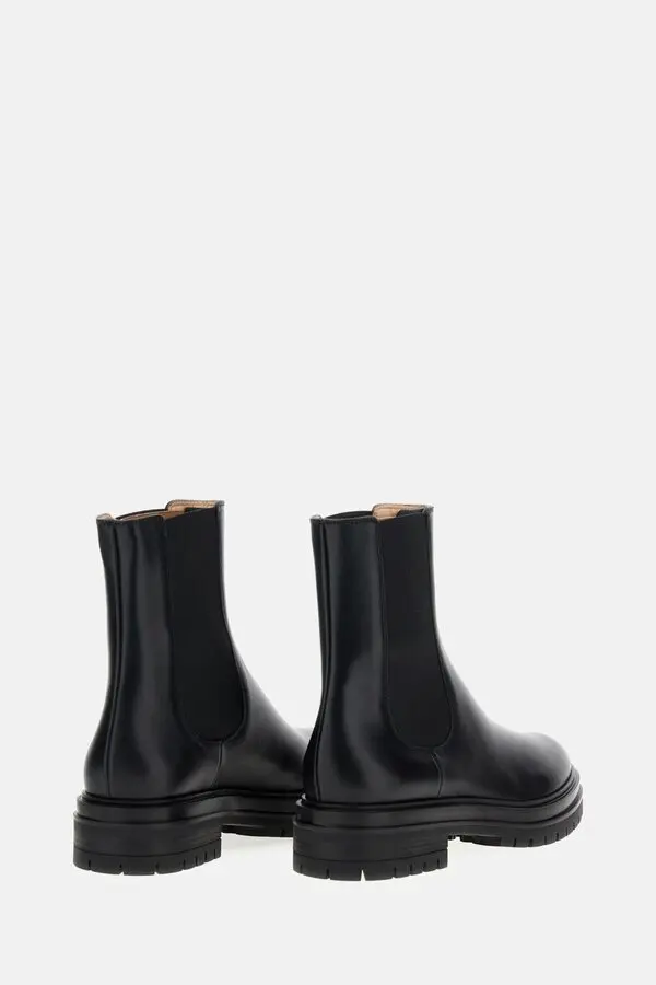 GIANVITO ROSSI Chester Chelsea Boots - Nero