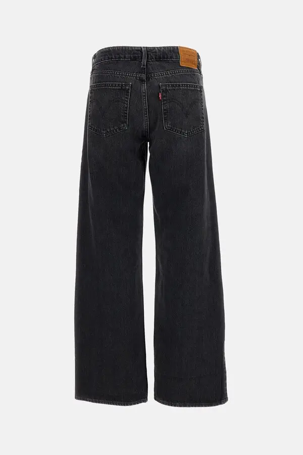 LEVI'S Low Rise Wide Leg Jeans - Black