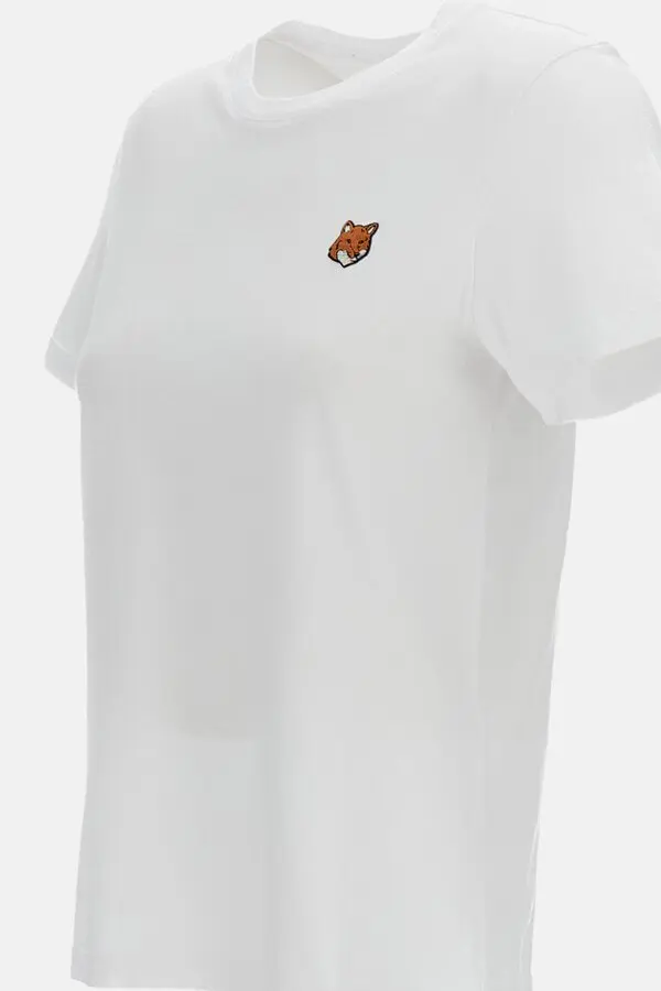 Maison Kitsuné Maglietta Fox Head - White