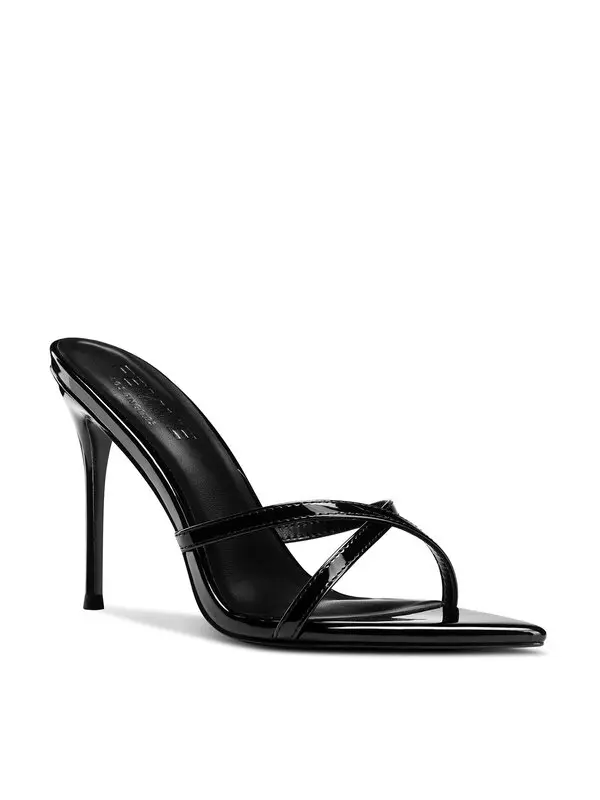 Femme La Donatella 100 Stiletto Heel - Black