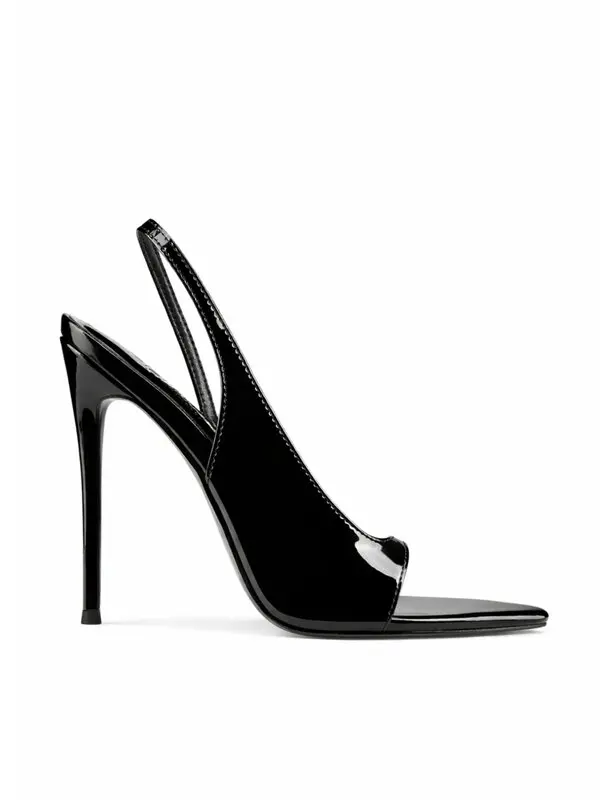 Femme La Riviere Slingback Stiletto Heel - Black