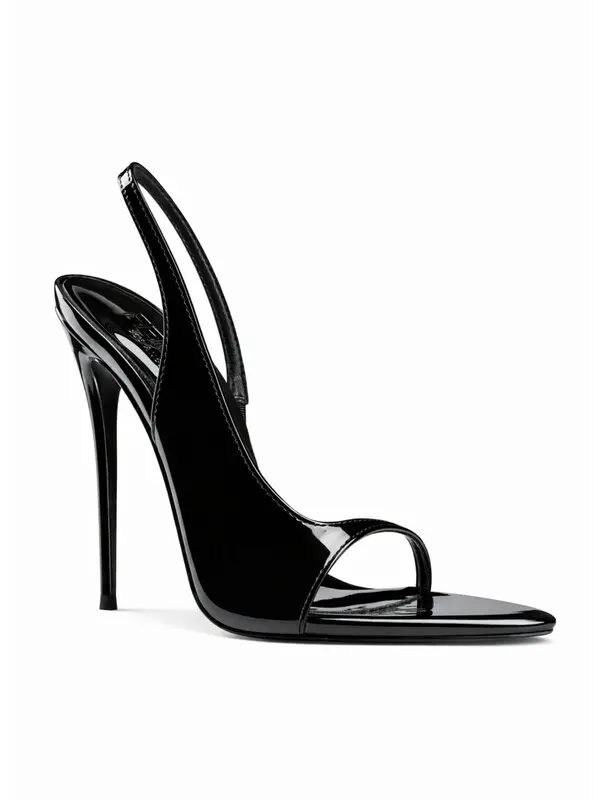 Femme La Riviere Slingback Stiletto Heel - Black