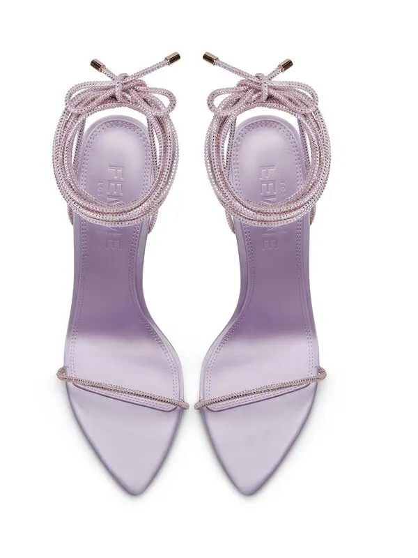 Femme La Luce Minimale Embellished Stiletto Heels