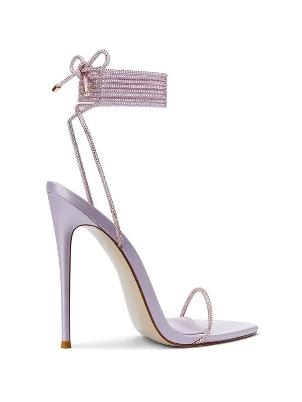 Femme La Luce Minimale Embellished Stiletto Heels