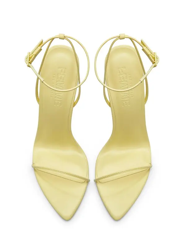 Femme La Andx Stiletto Sandal - Yellow