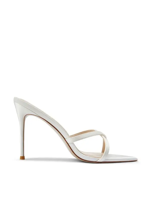 Femme La Donatella 100 Stiletto Heel - White
