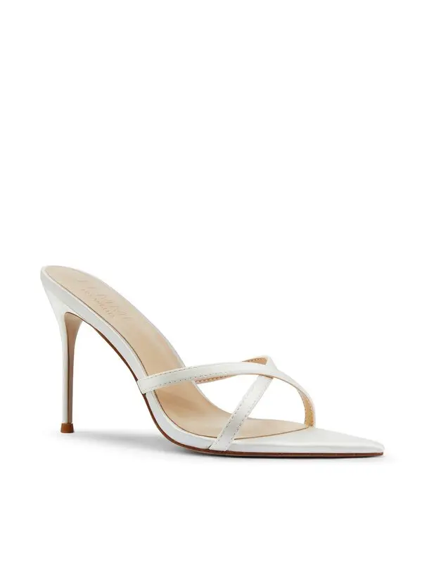 Femme La Donatella 100 Stiletto Heel - White