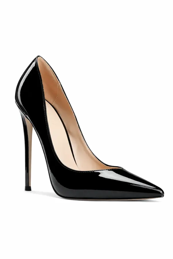 Femme La Rum Pump Stiletto Heels - Black