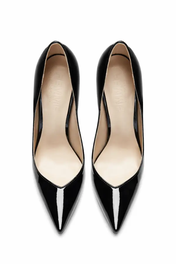 Femme La Rum Pump Stiletto Heels - Black