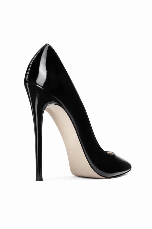 Femme La Rum Pump Stiletto Heels - Black
