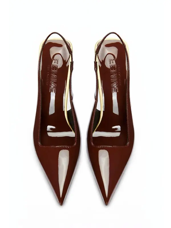 Femme La G63x Slingback 120 Two Tone - Brown