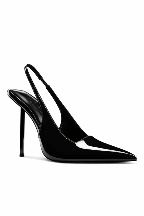 Femme La G63x Slingback 120 Noir Pump - Black