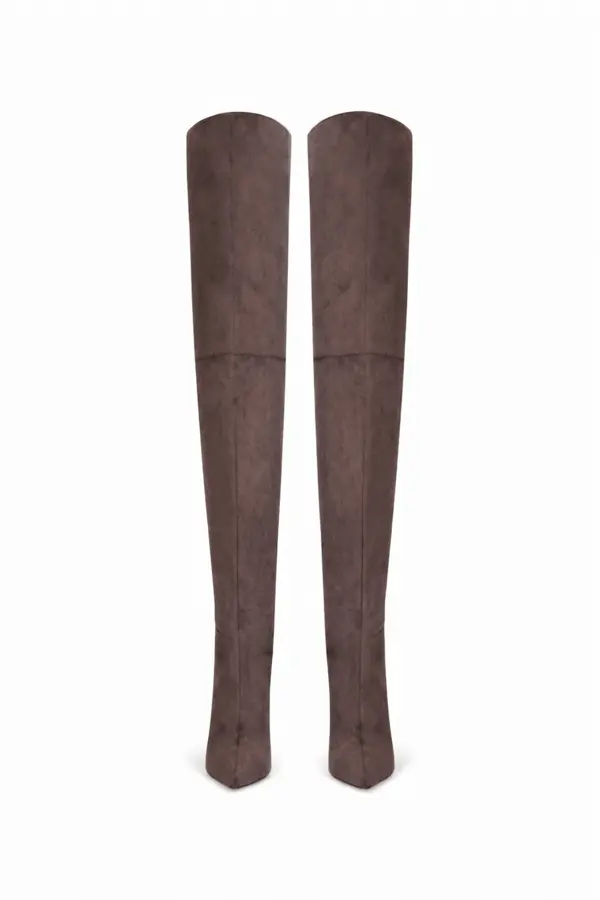 FEMME The Scorpio Thigh High Boot Suede Coco