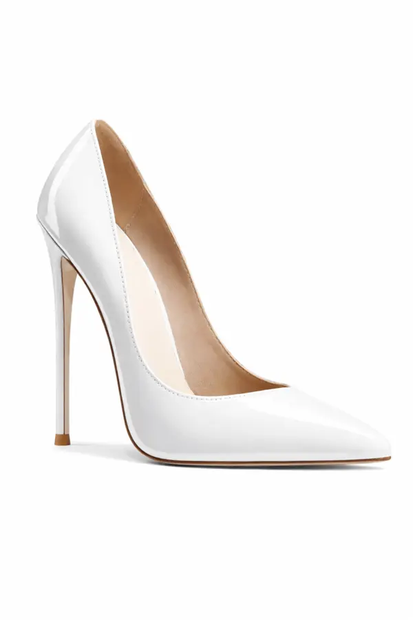 Femme La Rum Pump Salt - White