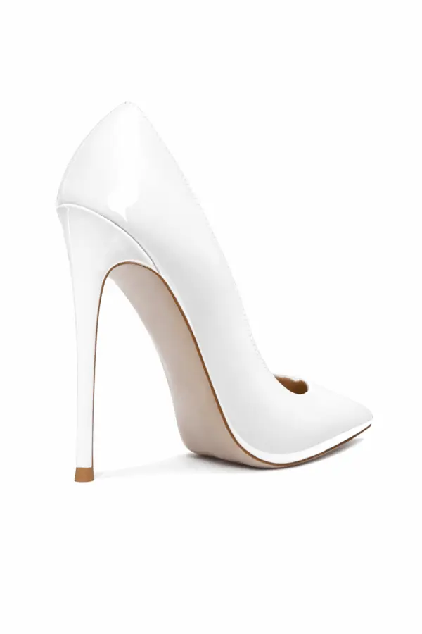 Femme La Rum Pump Salt - White