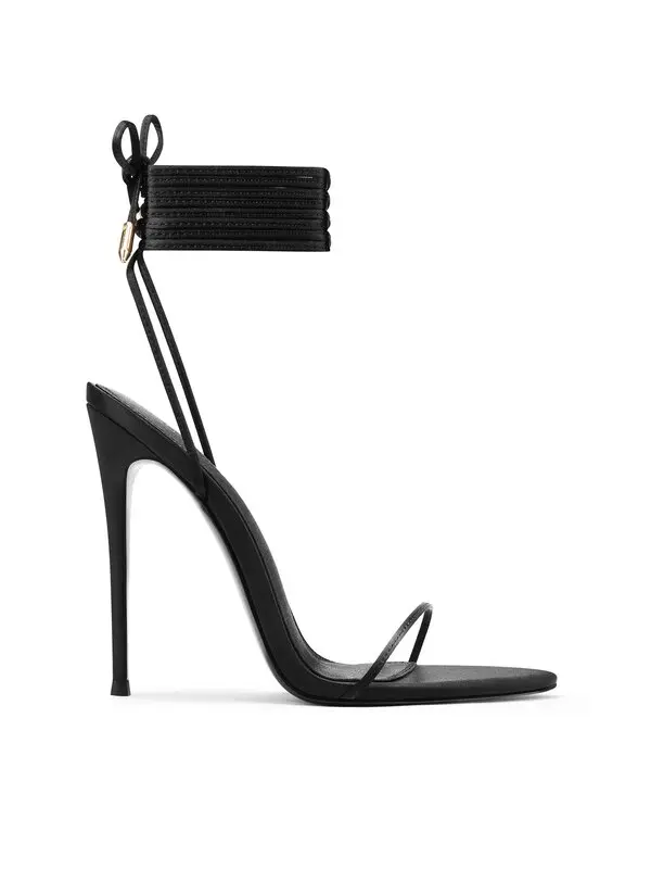 Femme La Luce Minimale Stiletto Heels - Black