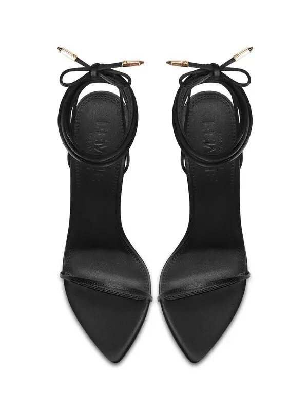 Femme La Luce Minimale Stiletto Heels - Black