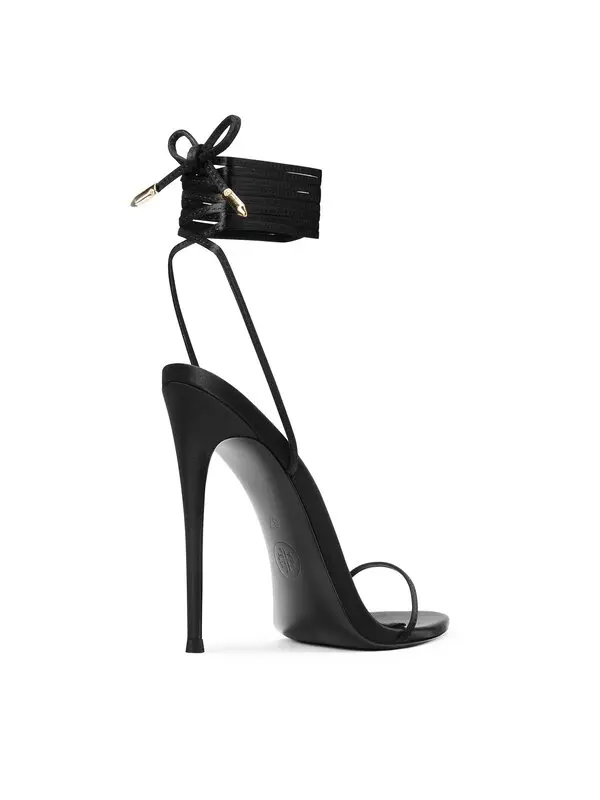 Femme La Luce Minimale Stiletto Heels - Black