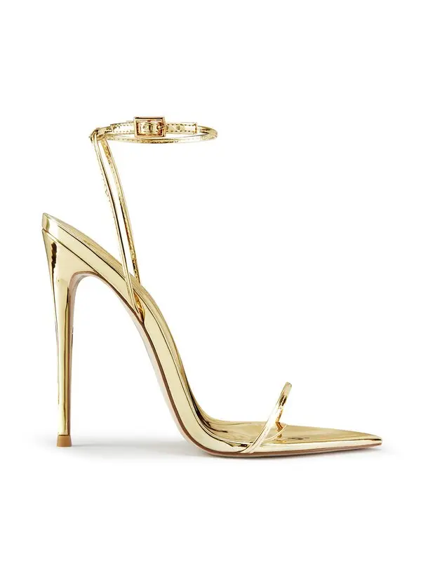 Femme La Andx Stiletto Sandal - Gold