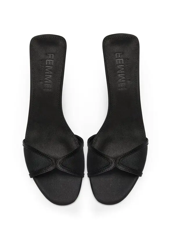 FEMME Monaco Slipper Noir