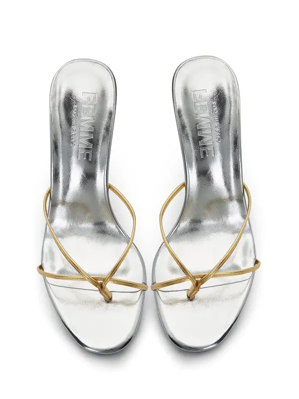 Femme La Sicilian Slipper - Gold