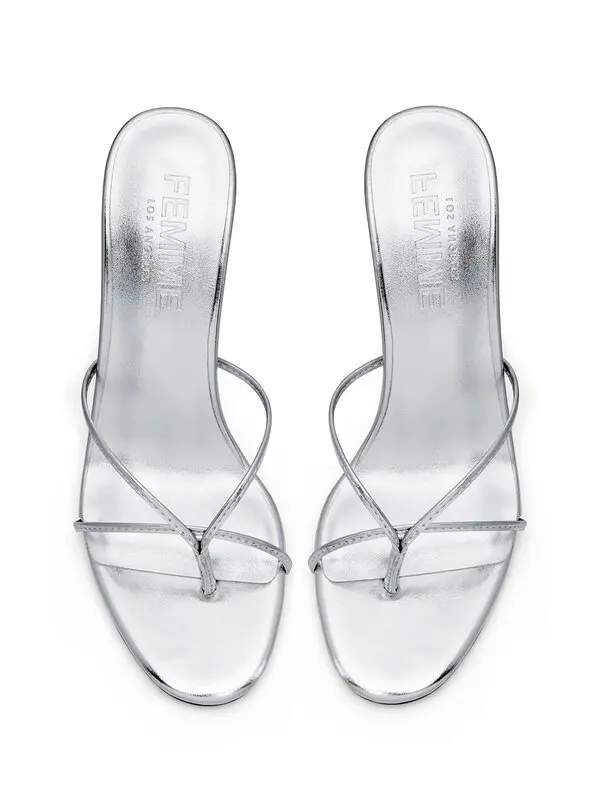 Femme La Sicilian Slipper Platinum