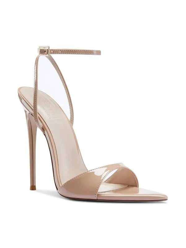 Femme La Gg Heel Patent - Nude