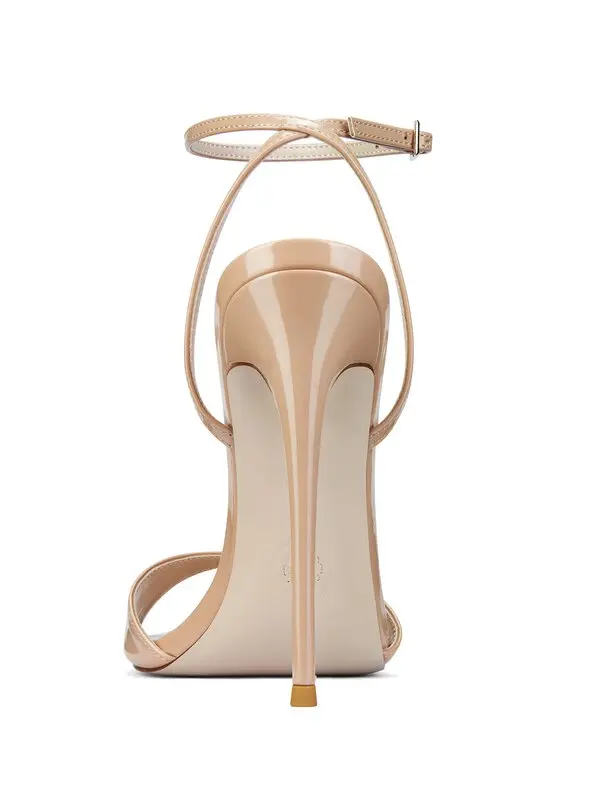 Femme La Gg Heel Patent - Nude