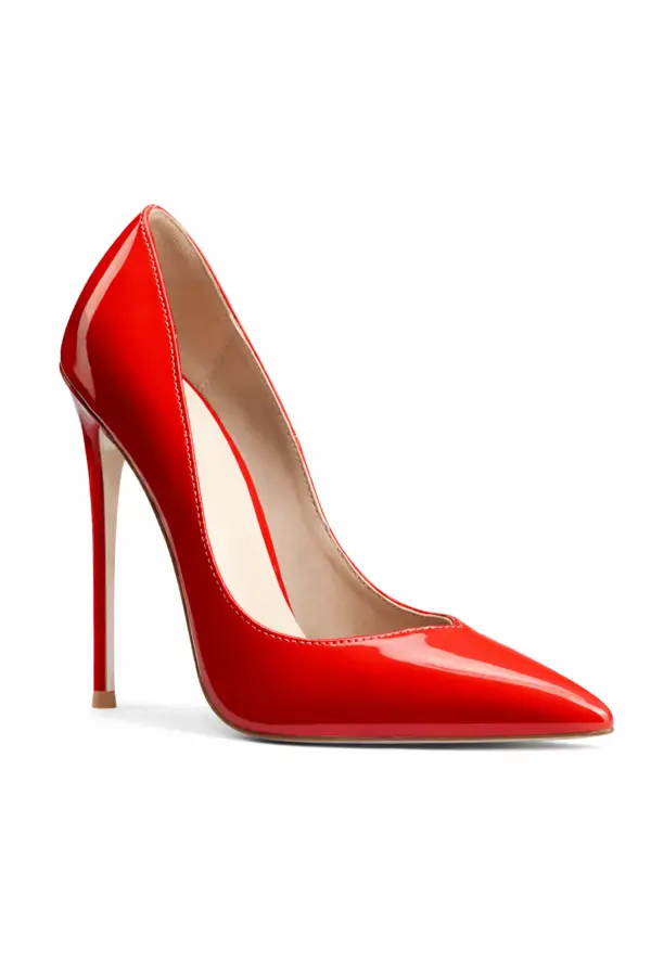Femme La Rum Pump Stiletto Heels - Red