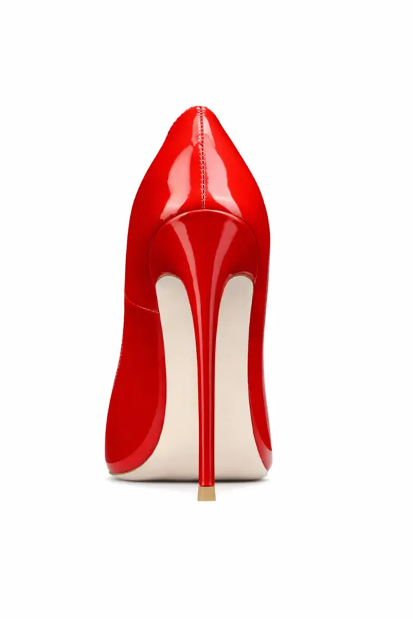 Femme La Rum Pump Stiletto Heels - Red