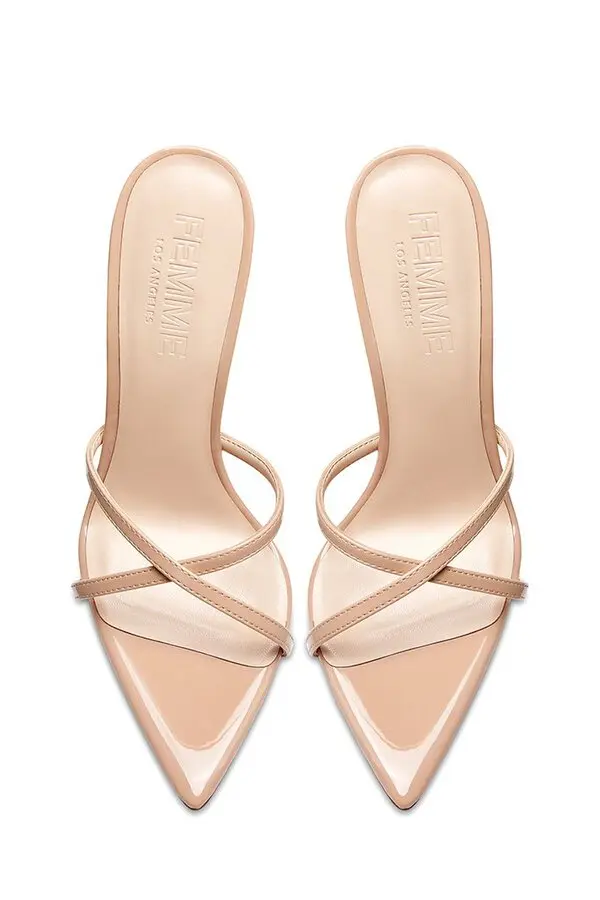 Femme La Donatella Mule - Nude