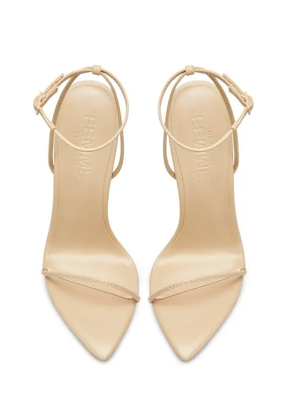 Femme La Andx Stiletto Sandal - Nude