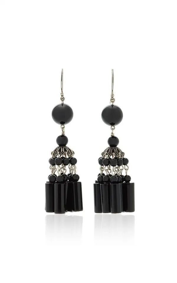 SOPHIE BUHAI Petite Flamenco Onyx Earrings