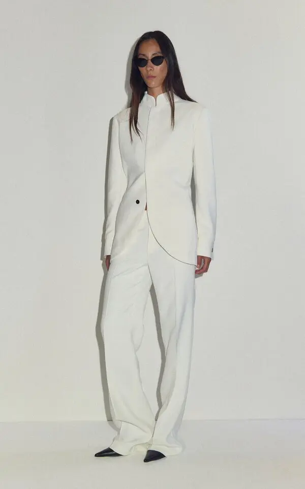 DARKPARK Leila High Neck Blazer