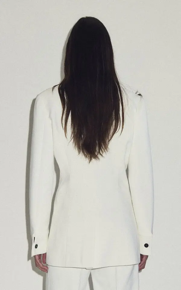 DARKPARK Leila High Neck Blazer