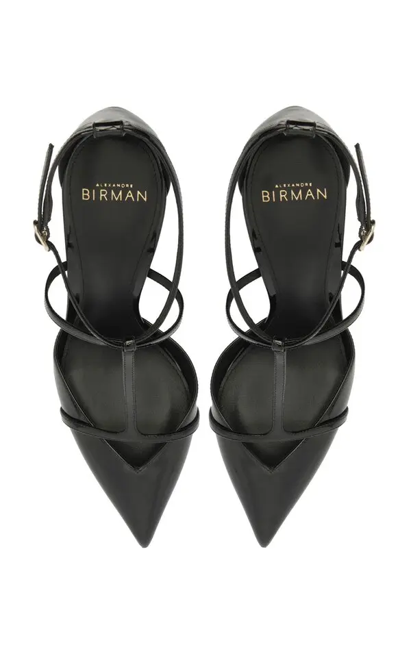 ALEXANDRE BIRMAN Serena Leather Pumps