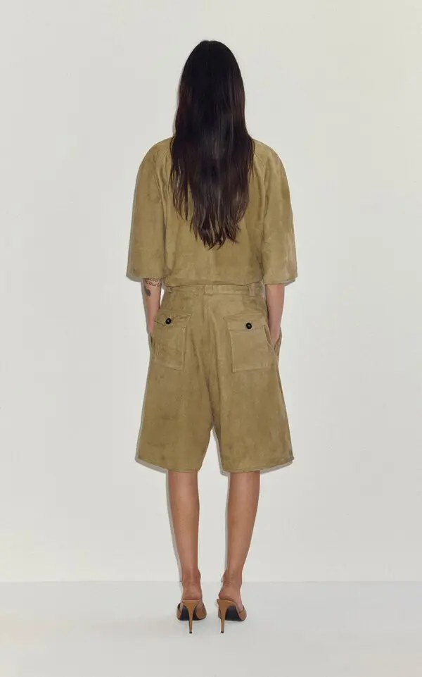 DARKPARK Alan Suede Shorts