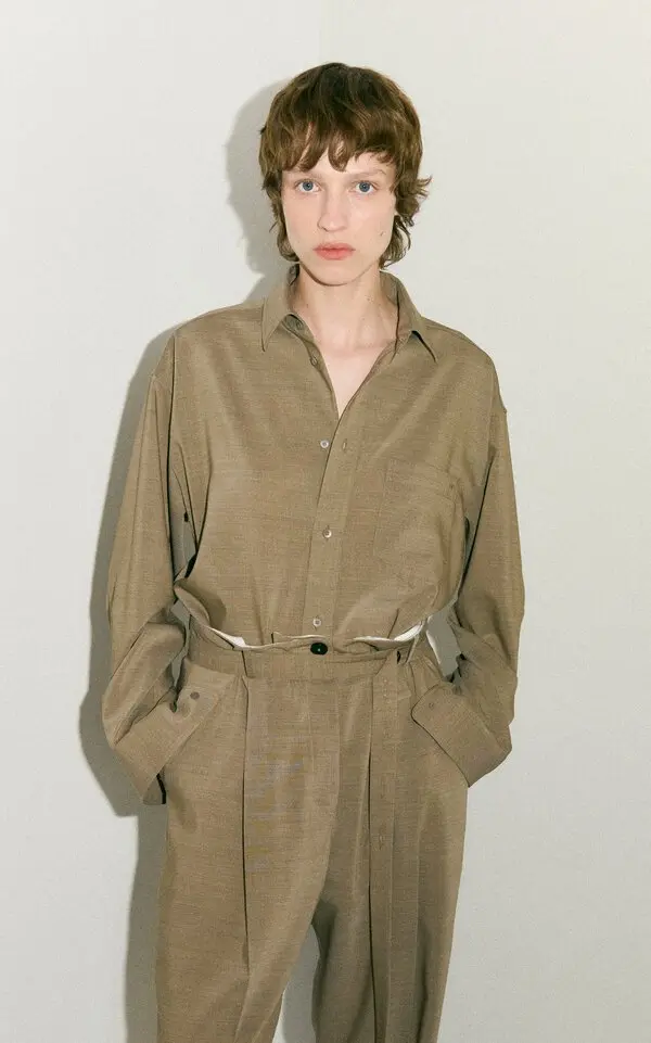 DARKPARK Anne Wool Tailored Shirt
