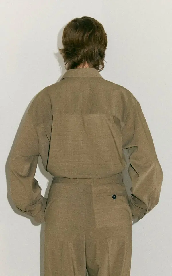 DARKPARK Anne Wool Tailored Shirt