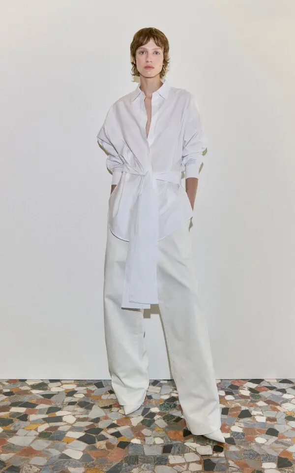 DARKPARK Rue Garment-dyed Cotton Chino Pants - White