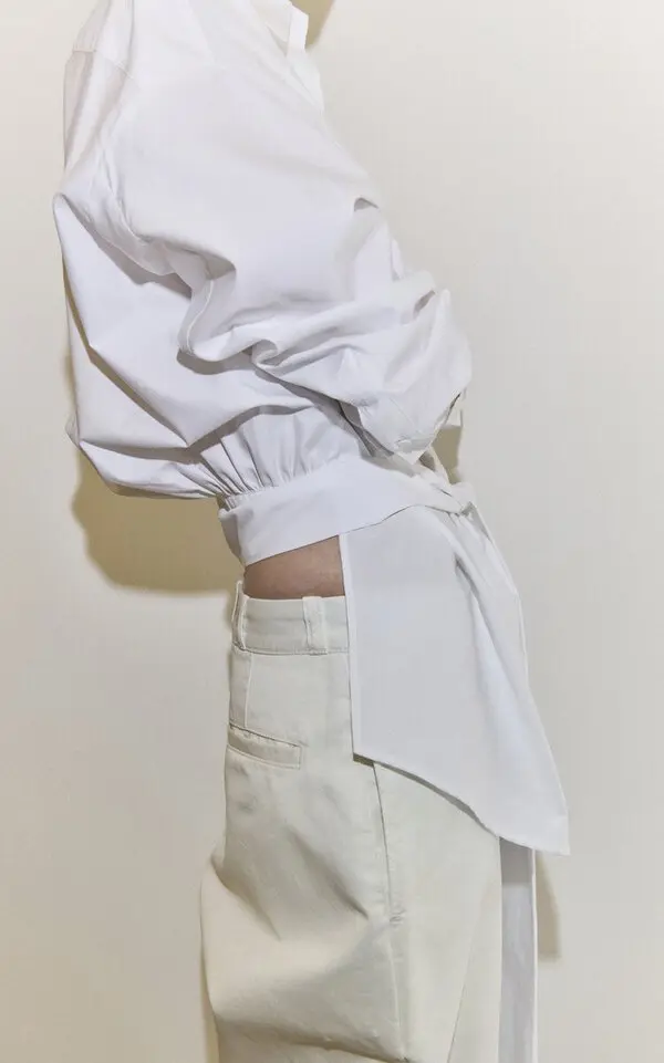 DARKPARK Rue Garment-dyed Cotton Chino Pants - White