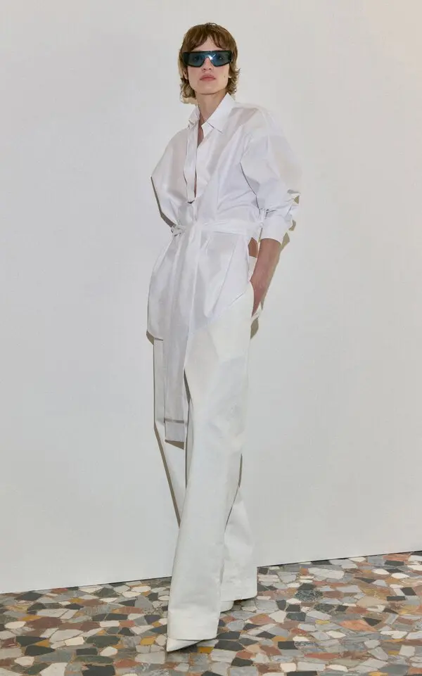 DARKPARK Rue Garment-dyed Cotton Chino Pants - White