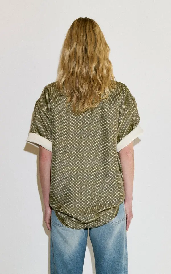 DARKPARK Karl Silk Printed Shirt